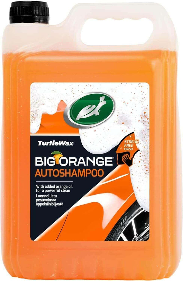 Turtle Wax Big Orange Shampoo 5L - Ultimate Car Clean
